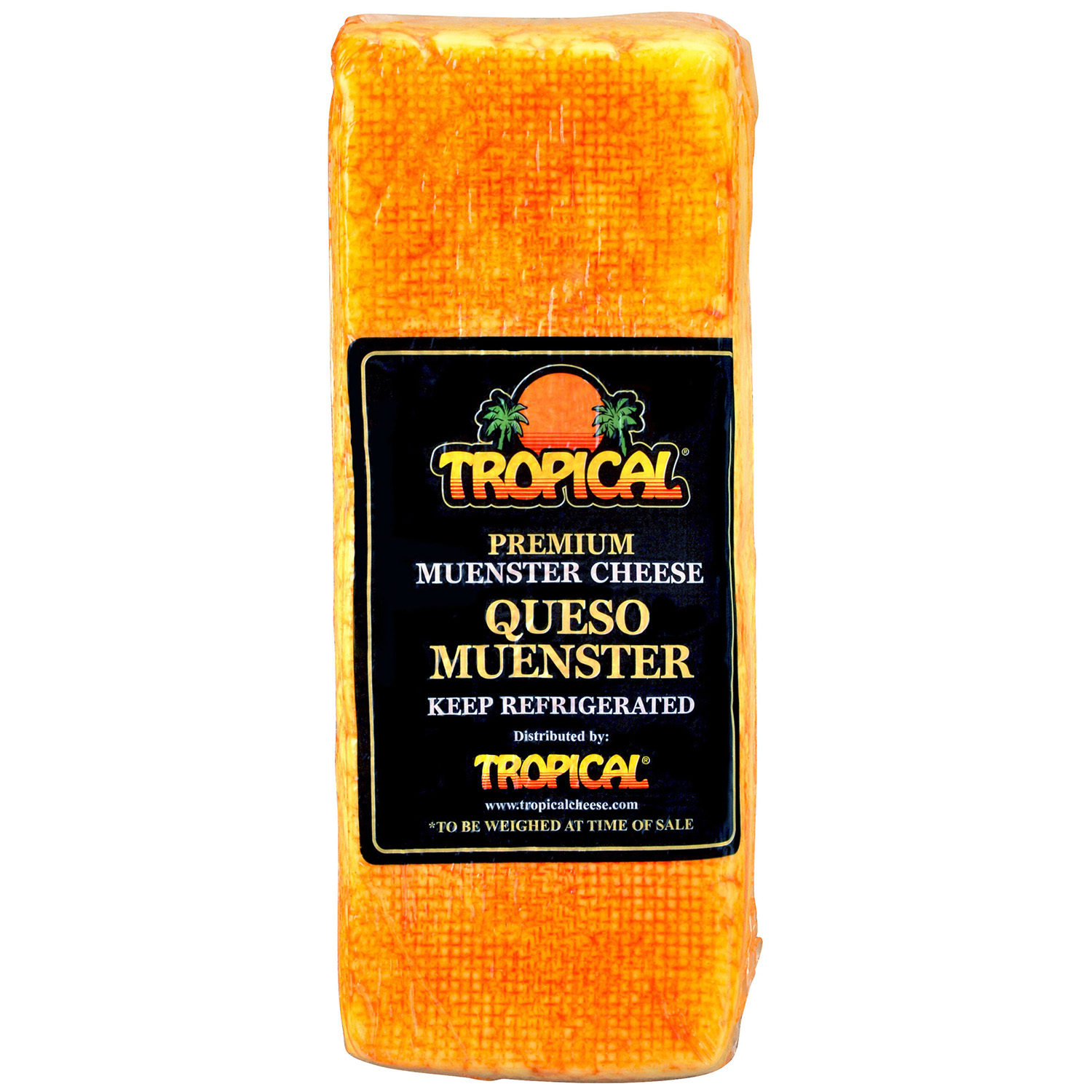 Muenster Cheese - Tropical Cheese