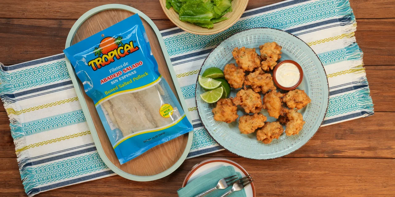 Bacalaitos (Cod Fritters) - Tropical Cheese